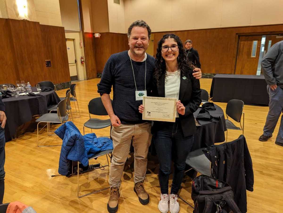 Isidora wins another prize for her research! – The PhyloEcology Lab